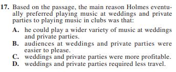 Key ideas and details | Question types | ACT Reading | Achievable ACT